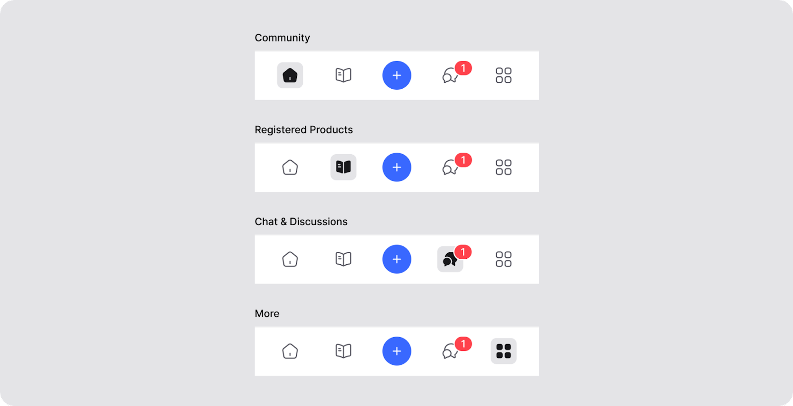 Mobile App Navigation – Disco