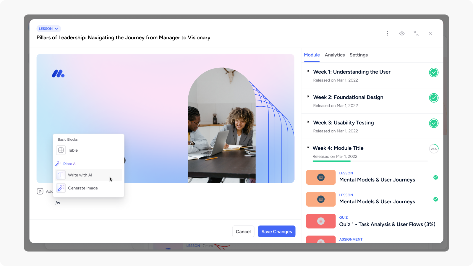 Writing with Disco AI – Disco